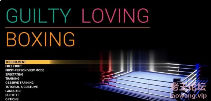 [PC/格斗3D/运动/SM]Guilty Loving Boxing (ギルティ ラビング ボクシング)_老王论坛